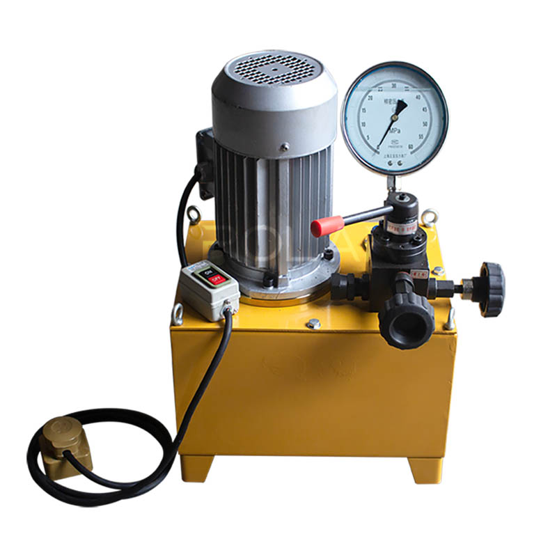 Stressing electric pump used for post-tension systems projects